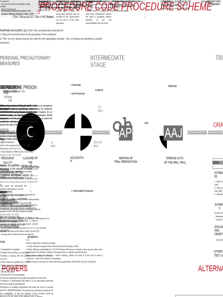Criminal Procedure Procedure Scheme | PDF | Detention (Imprisonment ...