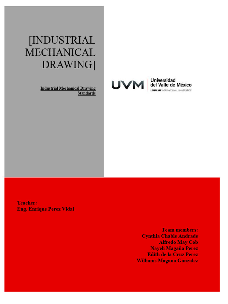 Mechanical Drawing Standards Overview | PDF | Technical Drawing | Geometry