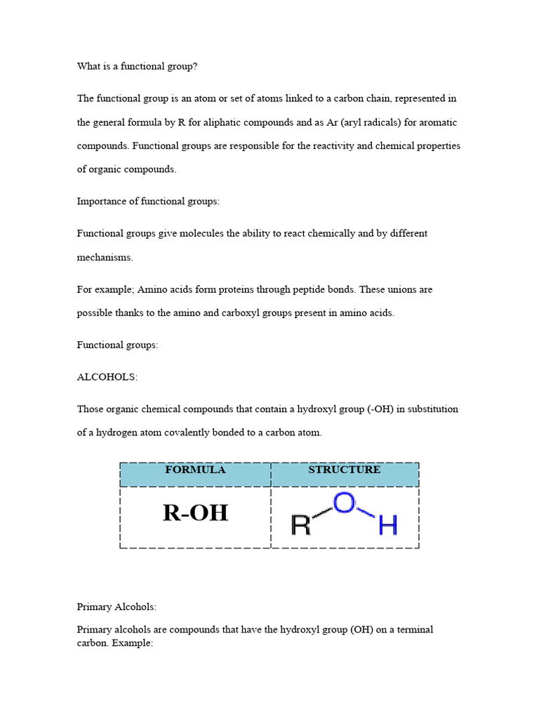 Theoretical Framework Functional Group | PDF | Functional Group | Amine