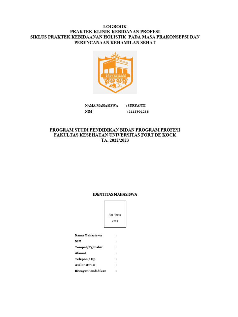 Logbook Enek Lola | PDF