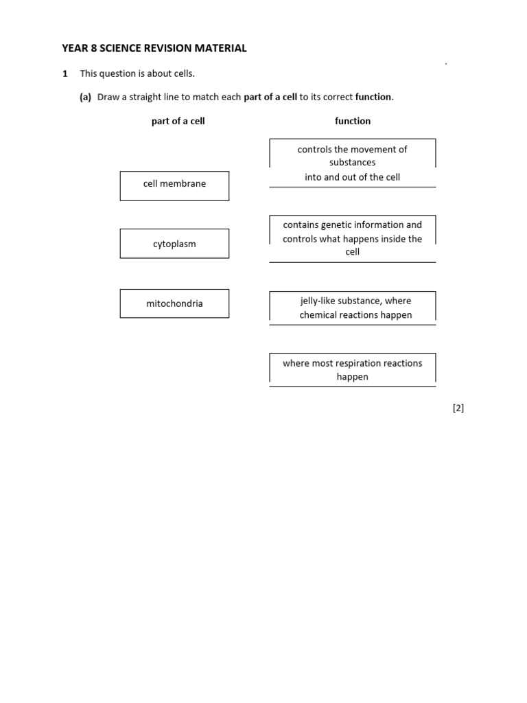 Checkpoint Testing | PDF | Cell (Biology) | Planets