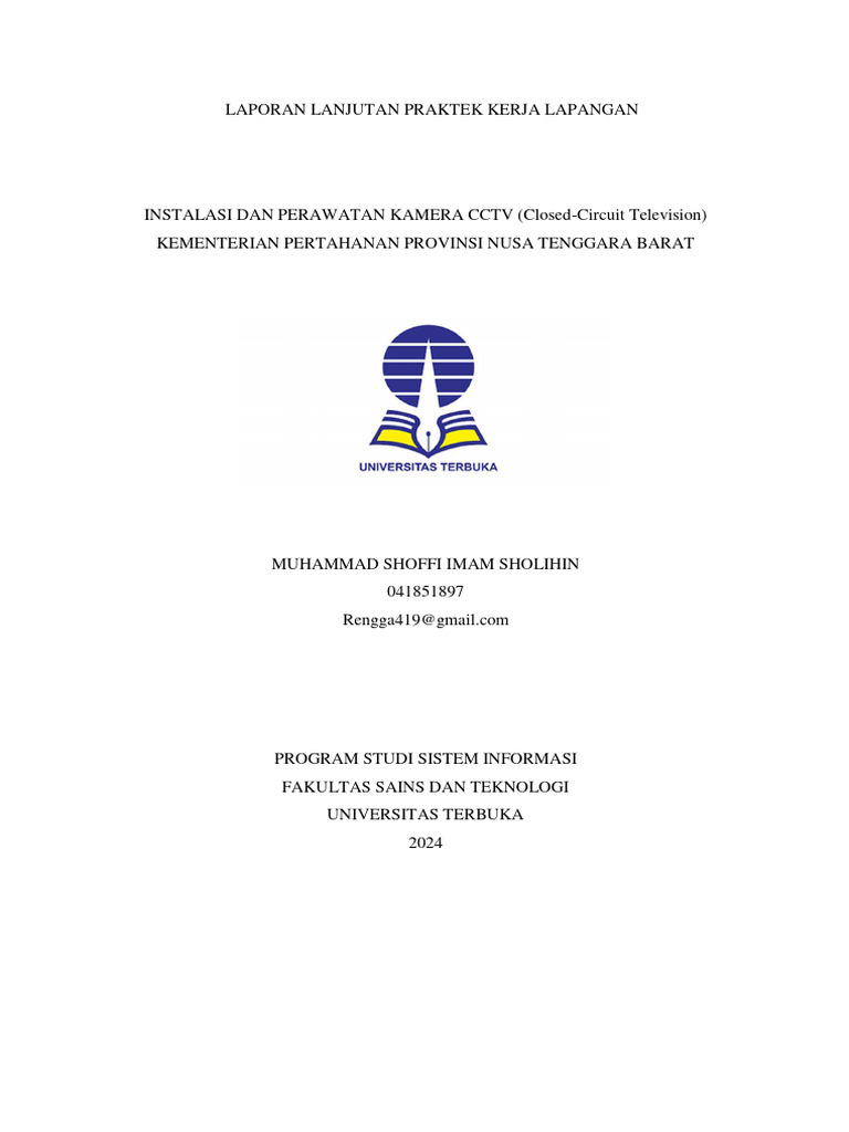 Tugas II Laporan Lanjutan PKL | PDF | Bisnis | Komputer