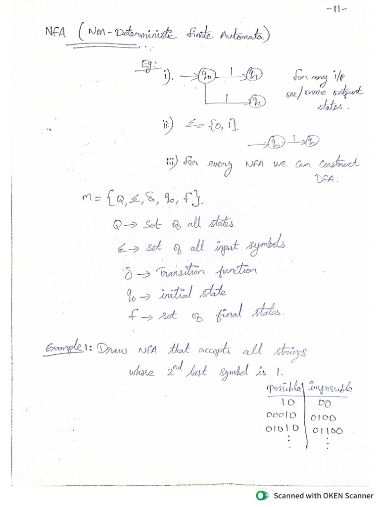 5 NFA Construction | PDF