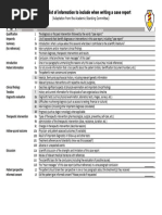 CARE Guidelines Case Report Checklist | PDF | Case Report | Medical ...