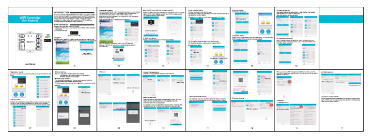 Sboard-II WIFI APP-WiControl Manual-Compressed | PDF