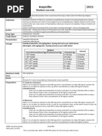 Guidelines For The Use of Ampicillin: Recommended Neonatal Dose, Route ...