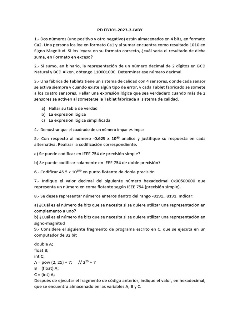 PD1 FB301-2023-2 | PDF