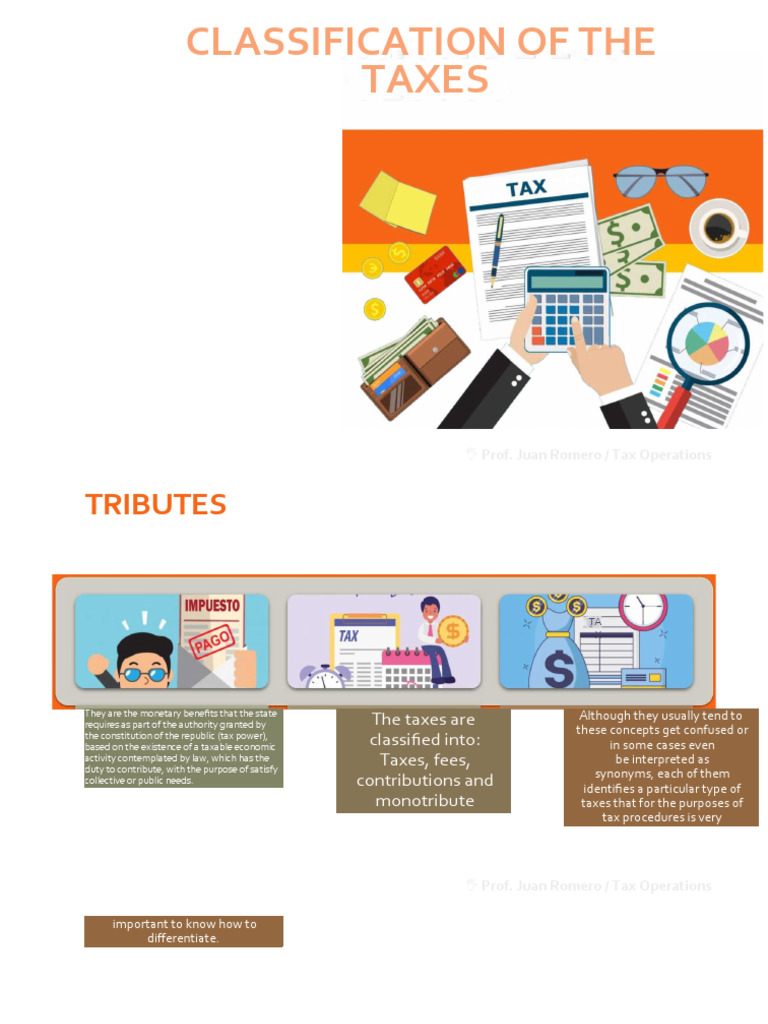 Tax Classification PDF | PDF | Taxes | Taxpayer