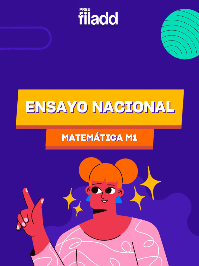 Ensayo Matemática M1 PAES | PDF | Matemática Elemental | Matemáticas