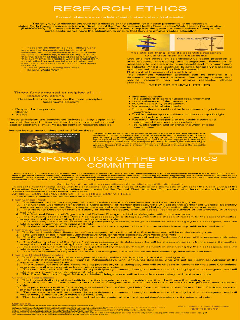 Infographic - Research Ethics | Download Free PDF | Bioethics ...