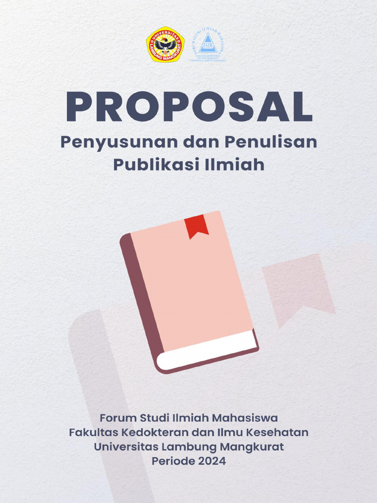 Proposal Webinar Nasional Penyusunan Dan Penulisan Publikasi Ilmiah | PDF