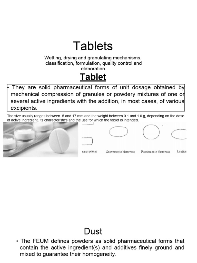 Expo Tablets | Download Free PDF | Tablet (Pharmacy) | Chemistry