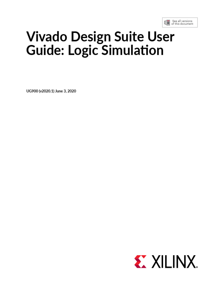 Ug900-Vivado-Logic-Simulation 2020 | PDF | Vhdl | Hardware Description Language