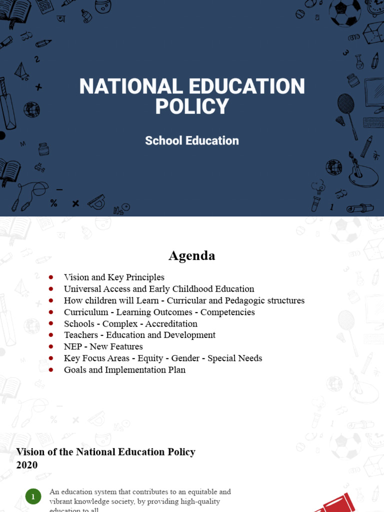 National Education Policy 2020 | Download Free PDF | Educational ...