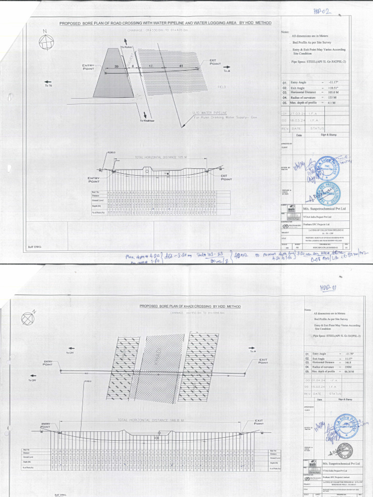 proposed hdd drawings | PDF