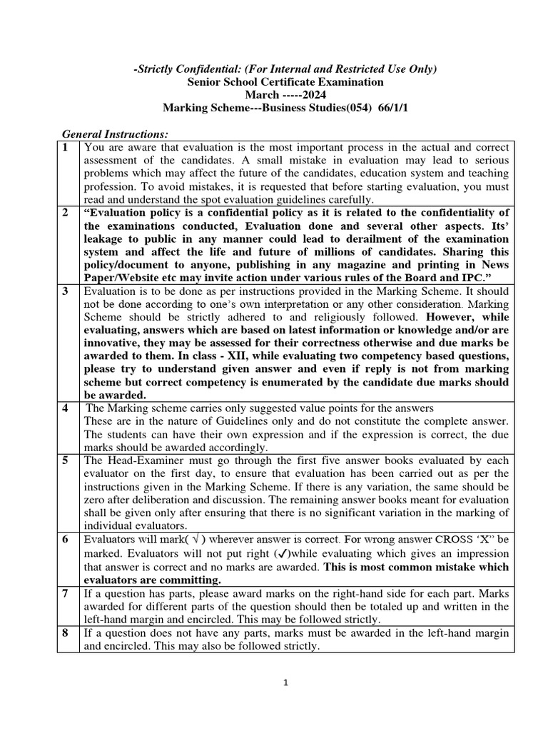 Strictly Confidential: (For Internal and Restricted Use Only) | PDF ...