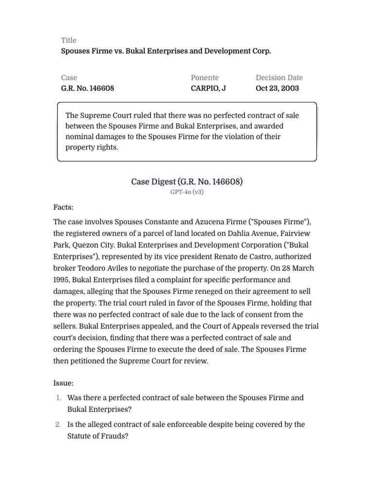 Void Contracts Cases | PDF | Board Of Directors | Damages