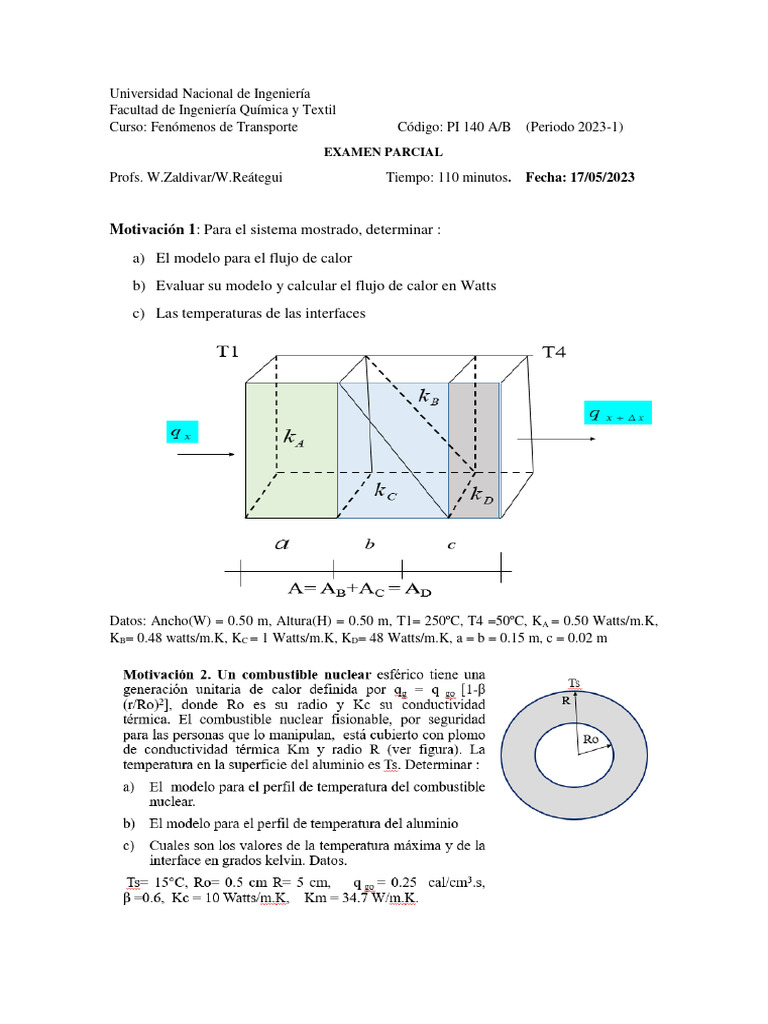 Ep - 23-1 - Solución | PDF | Cantidad | Física Aplicada e Interdisciplinaria