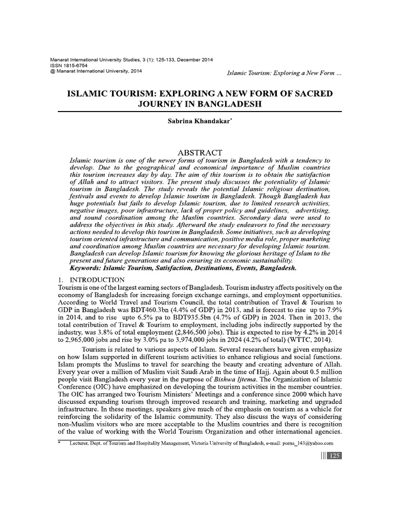 Manarat International University Studies, 3 (1) : 125-133, December 2014 ISSN 1815-6754 at ...