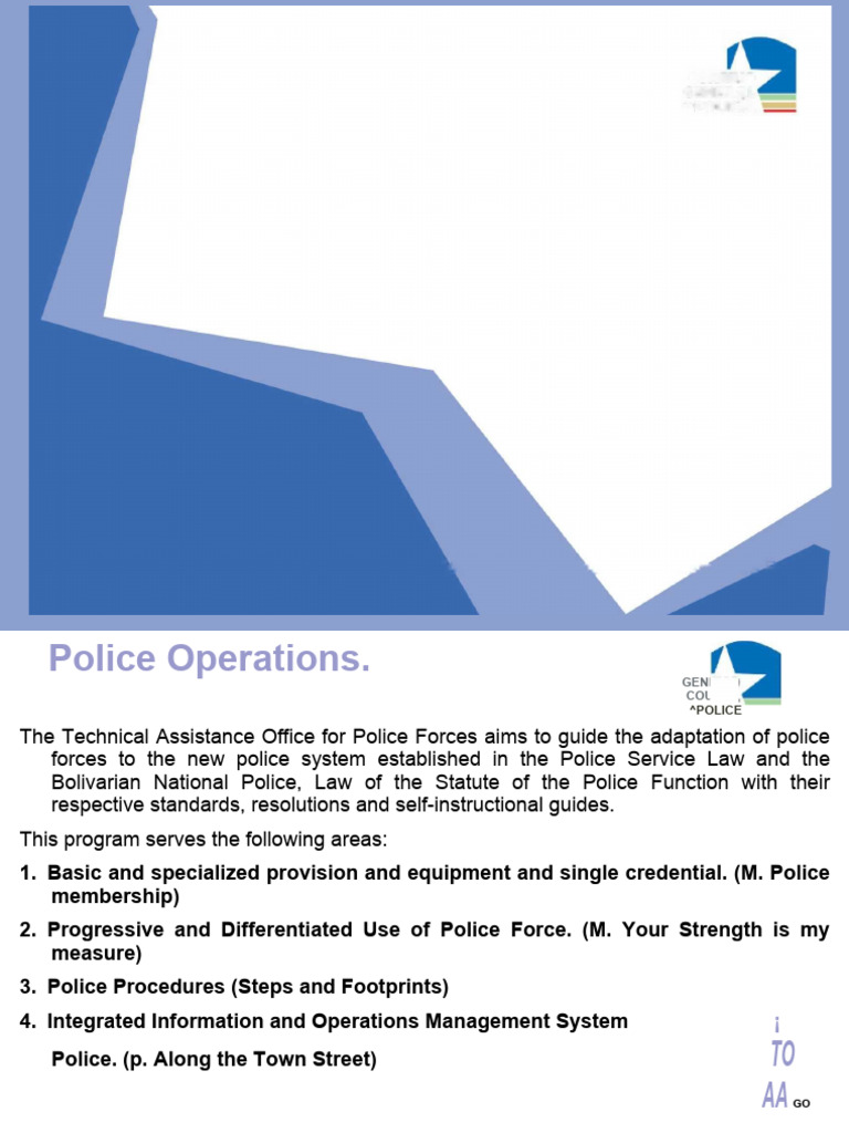 Police Operations | Download Free PDF | Police | Information