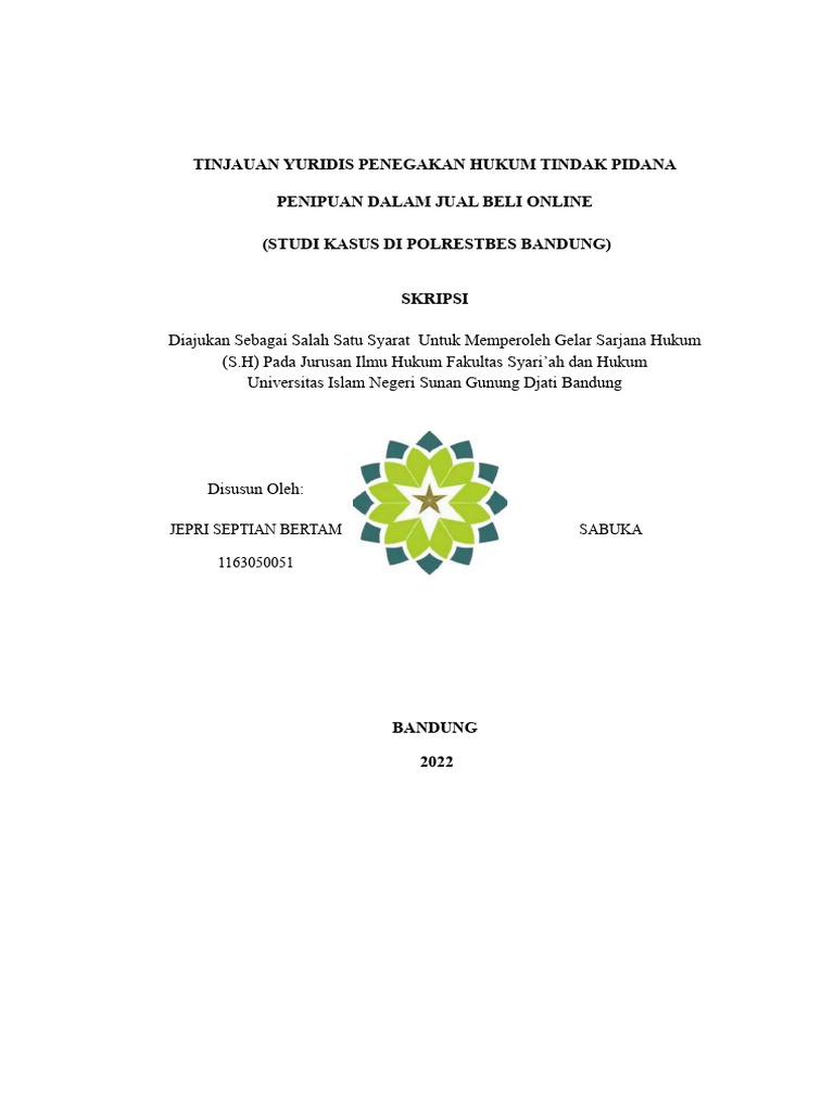 Skripsi Jepri Septian | PDF
