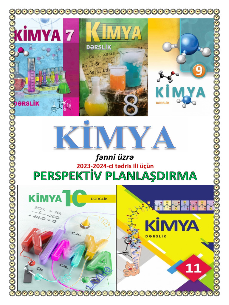 Kimya Proqramı 2023-2024 Pdf. Yeni | PDF