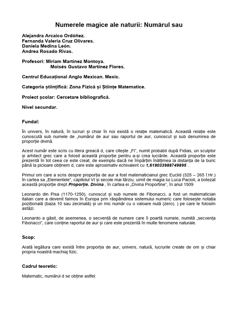 Numere Magice PDF | PDF