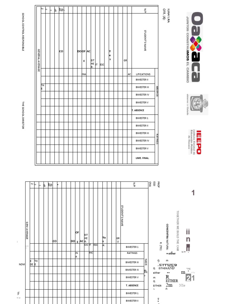 Concentrated Format of Secondary Qualifications | PDF