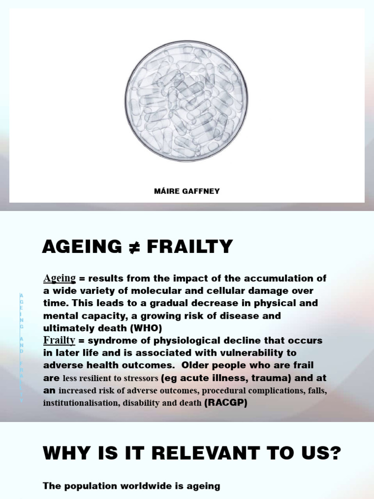 Frailty Presentation 2023 | PDF | Geriatrics | Medicine