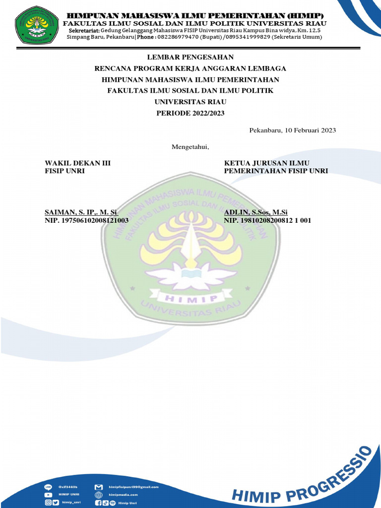 Rpkal Himip Progressio | PDF | Karier & Perkembangan | Seni