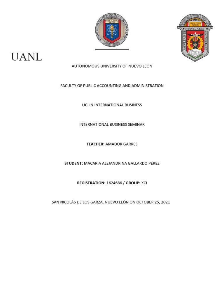 Evidence 2 - Export vs. Import Comparative Chart | PDF | Exports ...