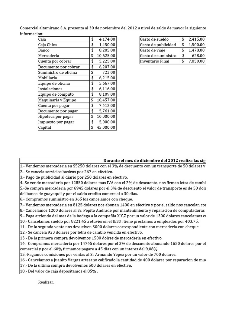 Contabilidad | PDF | Cheque | Bancos