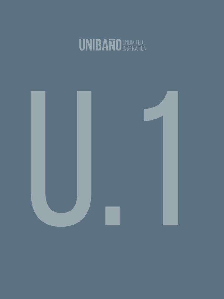 Unibano U1 Collection 2023 | PDF | Materiales de construcción | Cocina