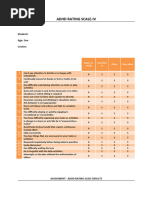 Scoring Instructions For NICHQ Vanderbilt Assessment Scales | PDF ...
