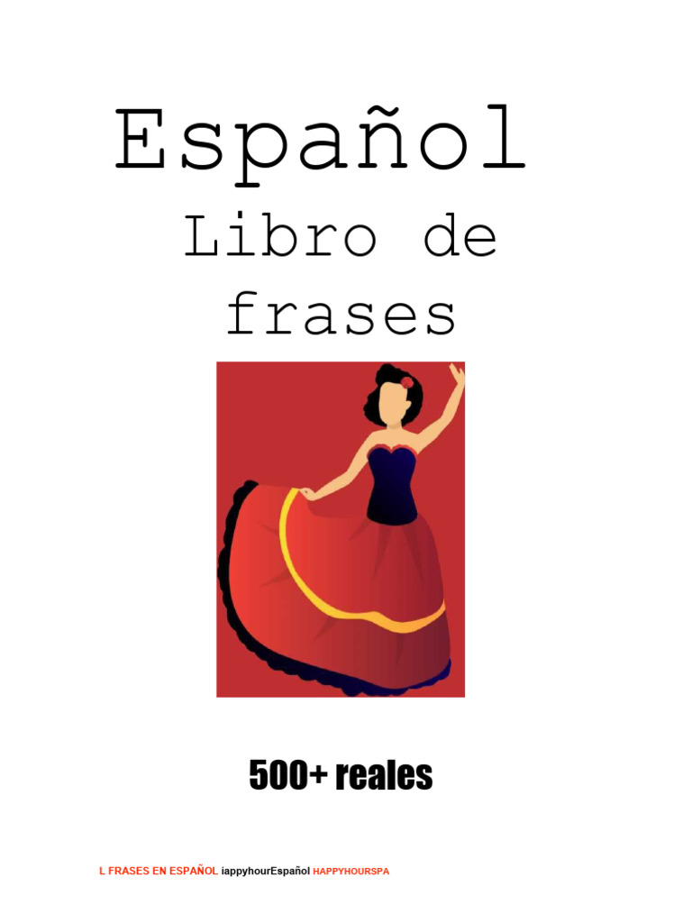 Libro de Frases en Español de 500 Reales | Descargar gratis PDF | Lengua española | Amor