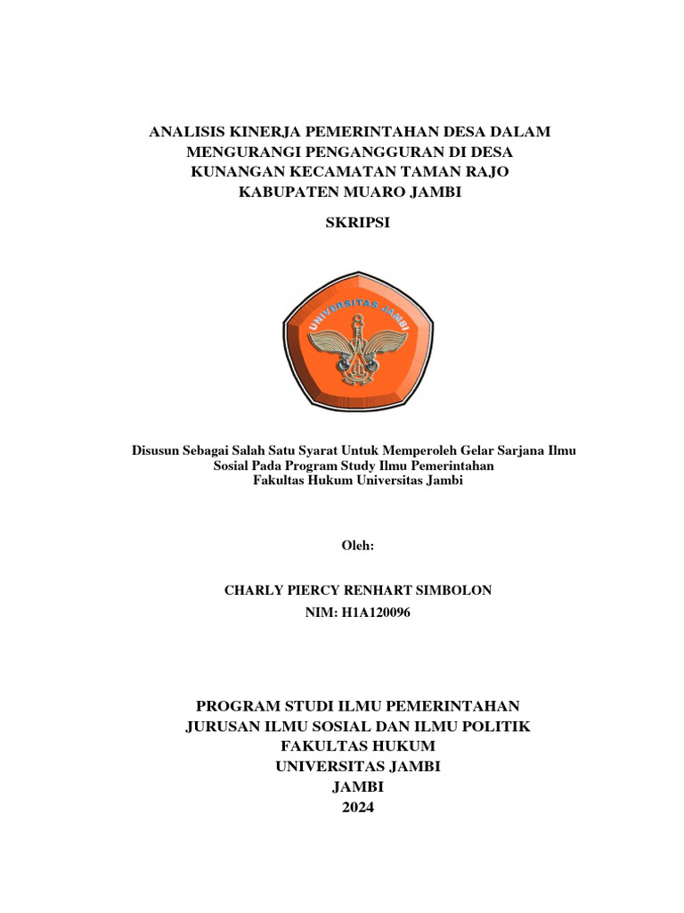Full Skripsi (Revisi Final) | PDF | Karier & Perkembangan | Sains ...