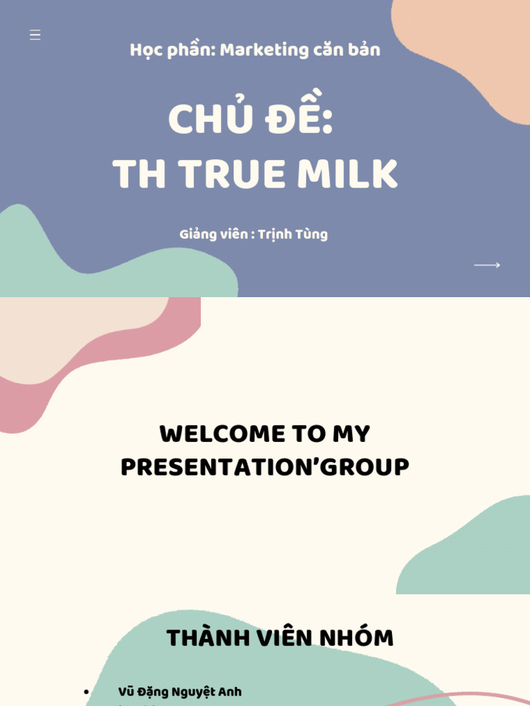 TH True Milk | PDF