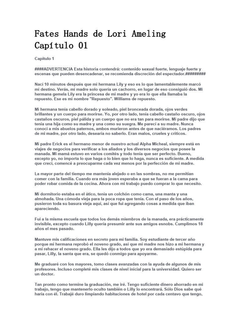 Manos del destino | PDF