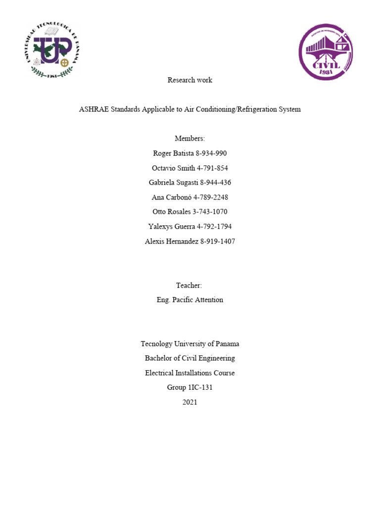 ASHRAE Standards | PDF | Heat | Heat Transfer