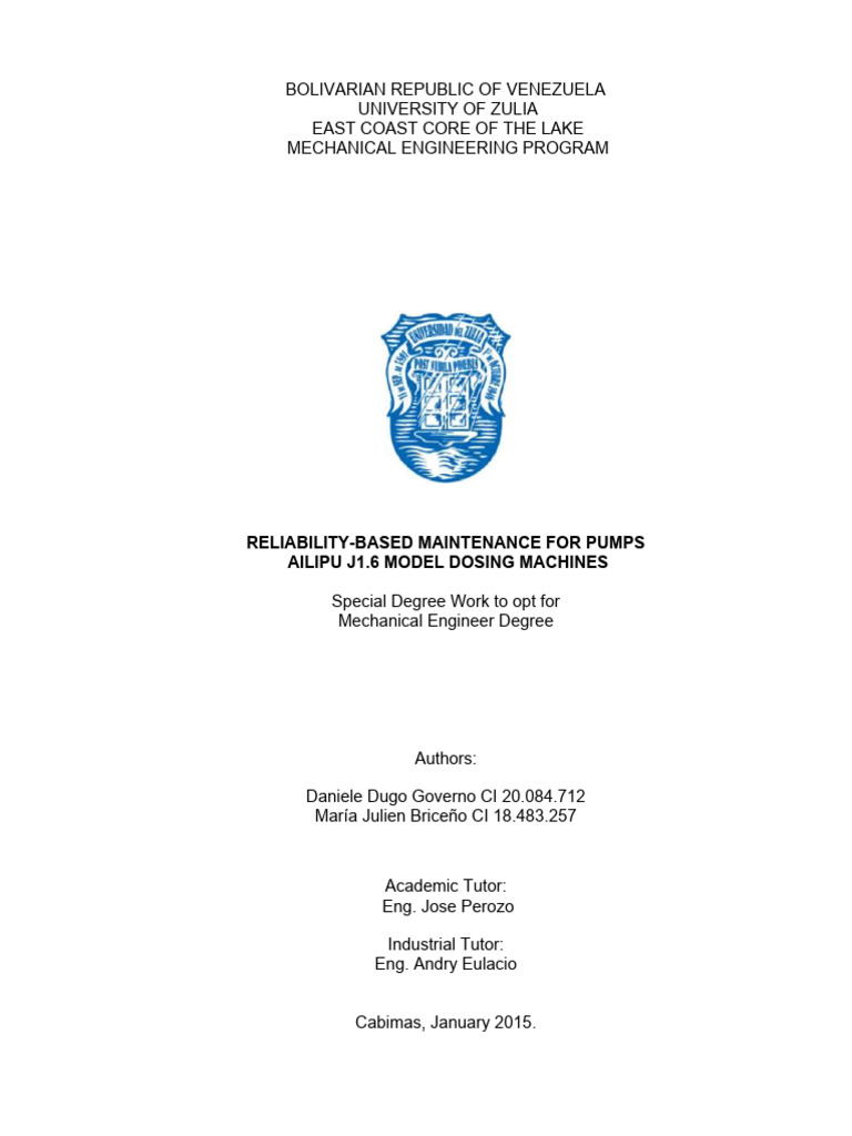 Mechanical Engineering Thesis | PDF | Pump | Extraction Of Petroleum