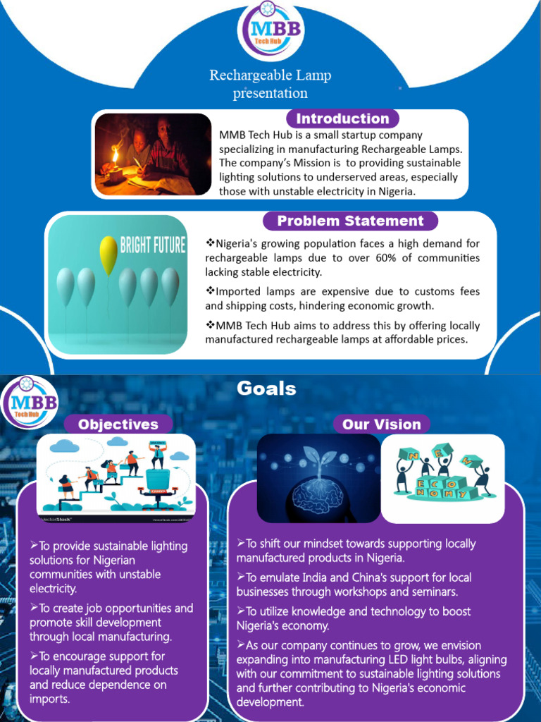 MBB Tech Hub Presentation | PDF | Sustainability | Lighting