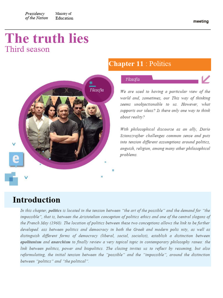 Lie The Truth III - Cap 11 - Politics | PDF | Citizenship | Democracy