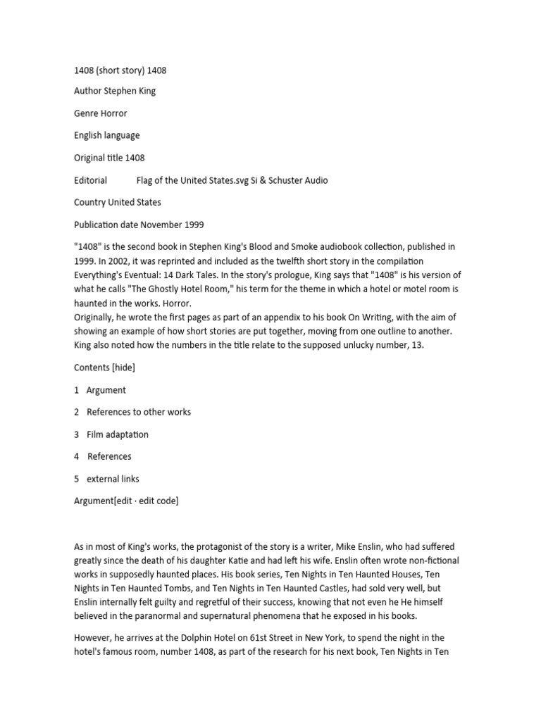 1408 PDF | PDF