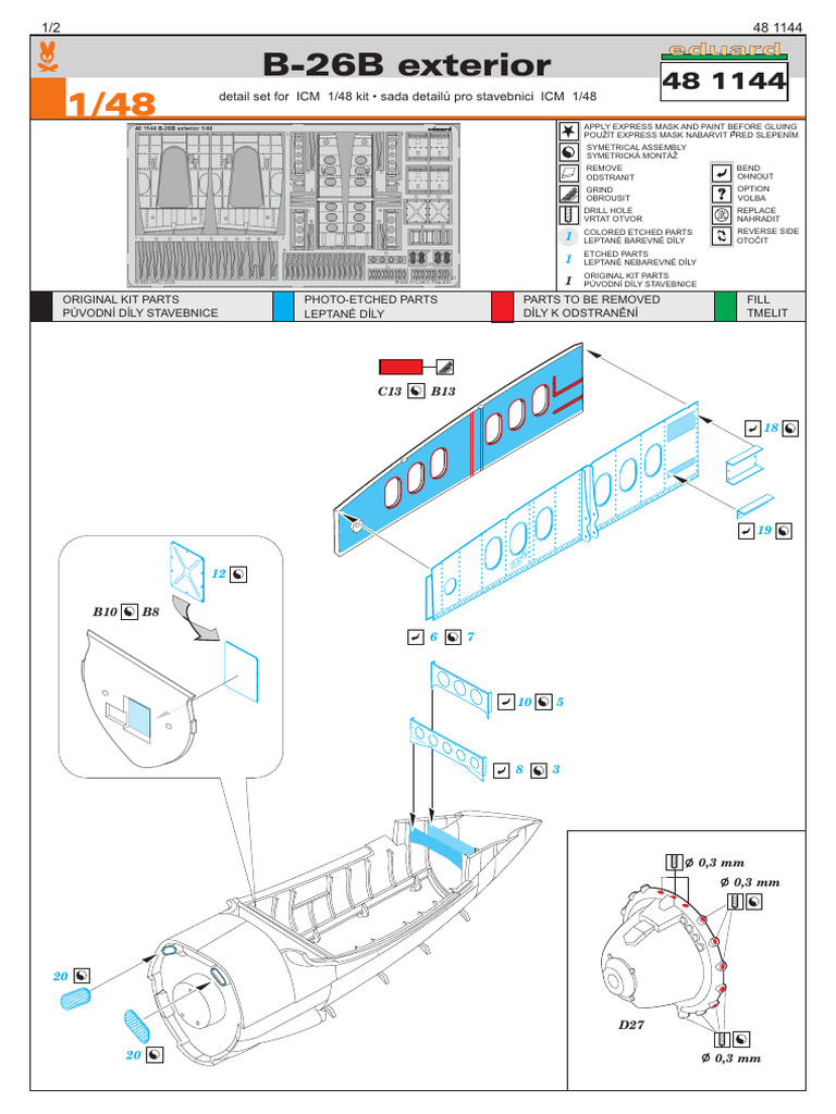 B-26B Exterior: Eduard | PDF