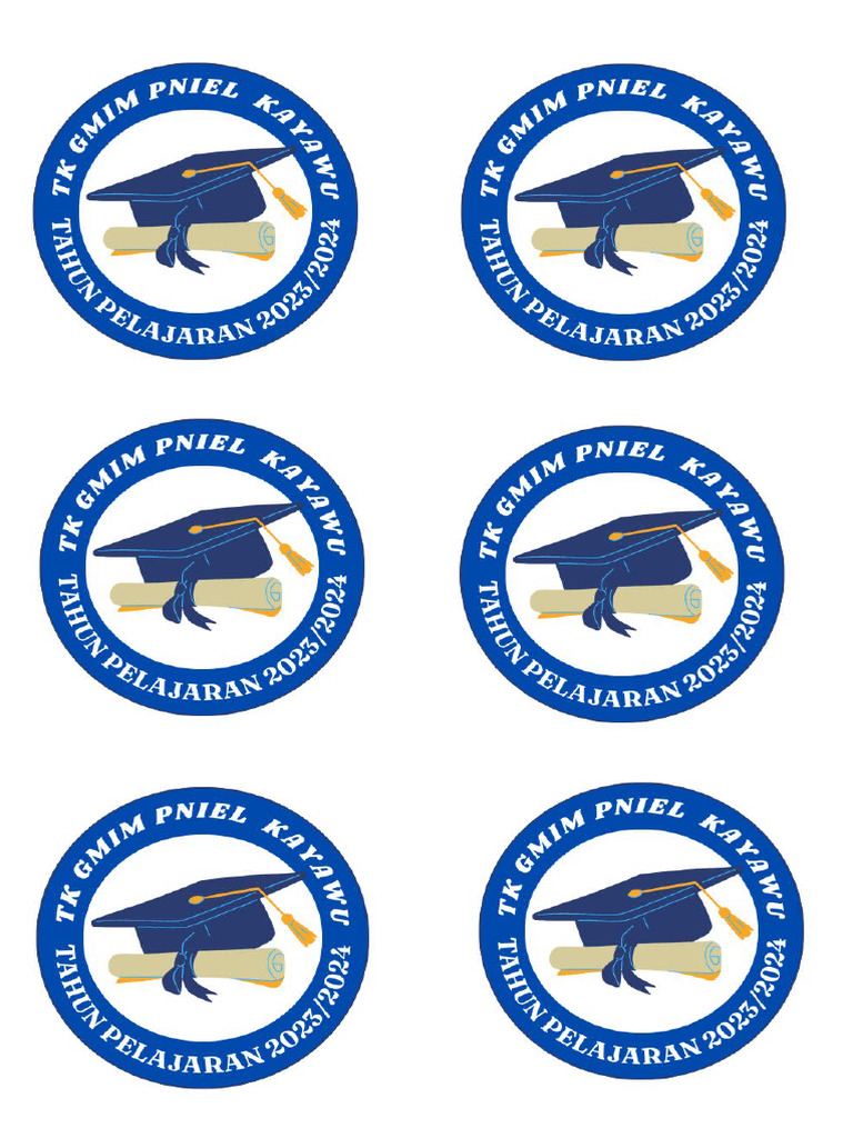 Kalung Penamatan TK GMIM PNIEL | PDF