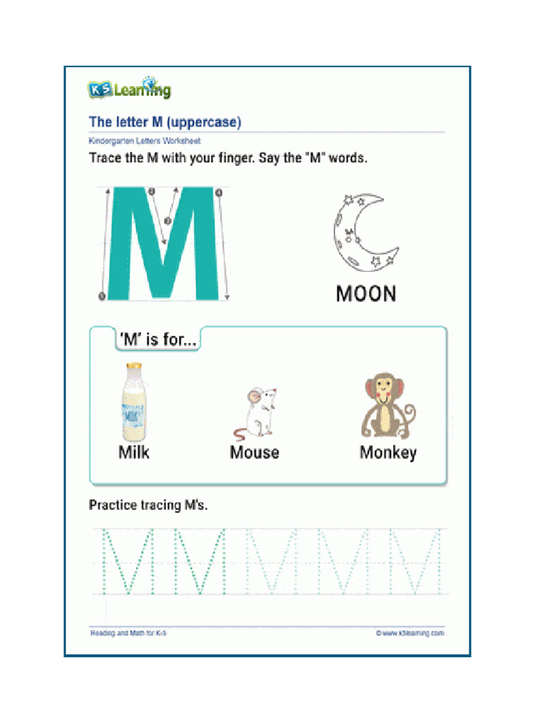 letter M | PDF