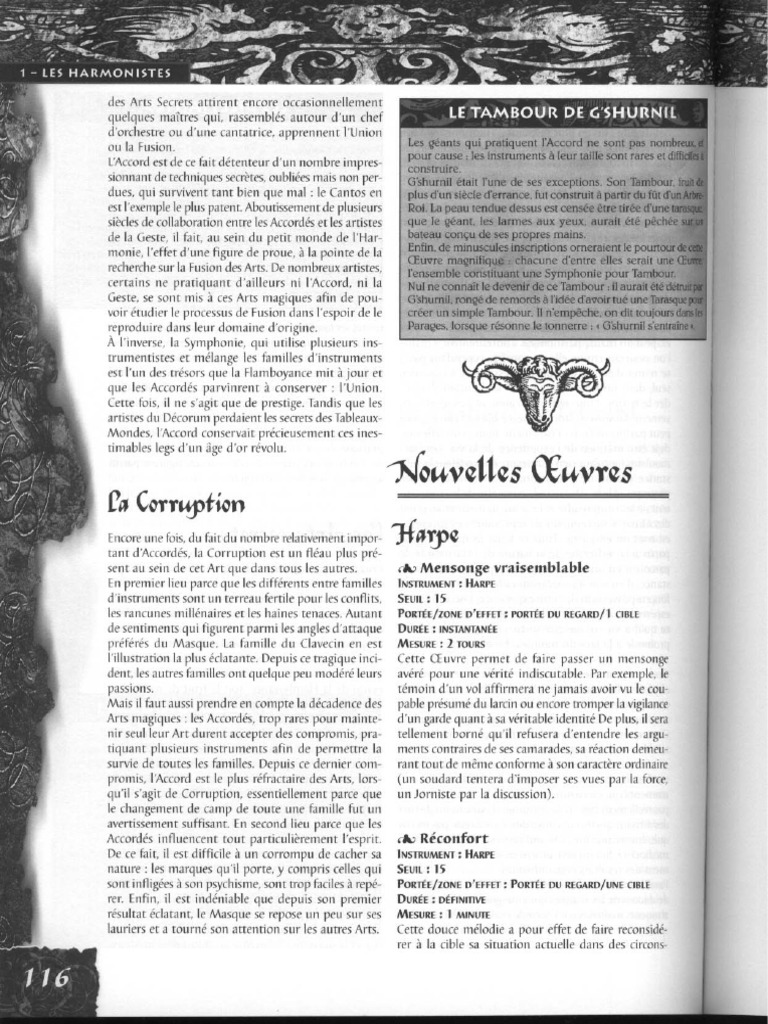 Agone - L'art de La Magie-116-122 ACCORD (Musique) | PDF