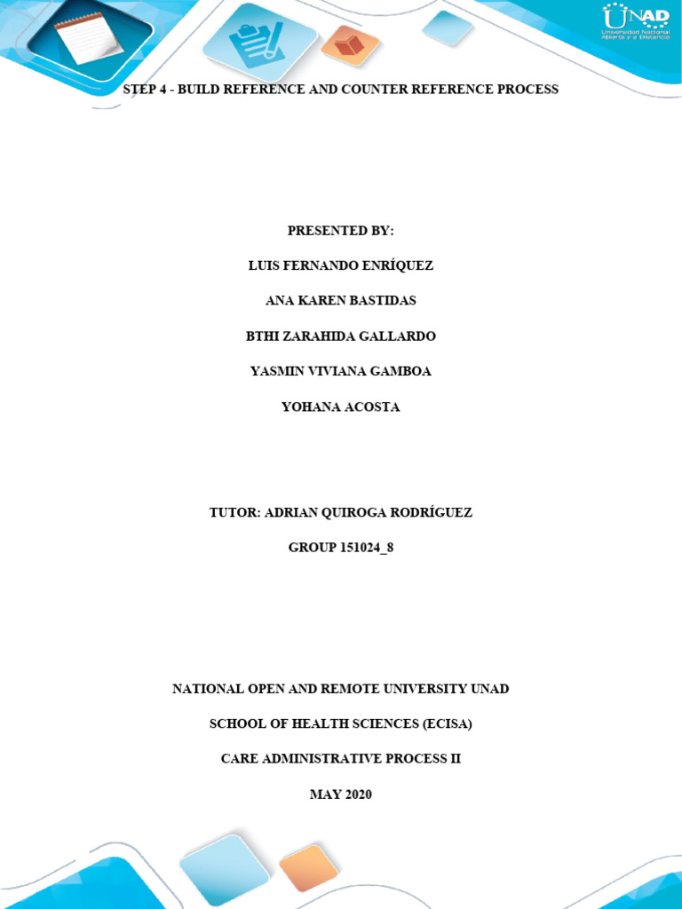 Step 4 - Build Reference and Counter-Reference Process - Group 151024 ...