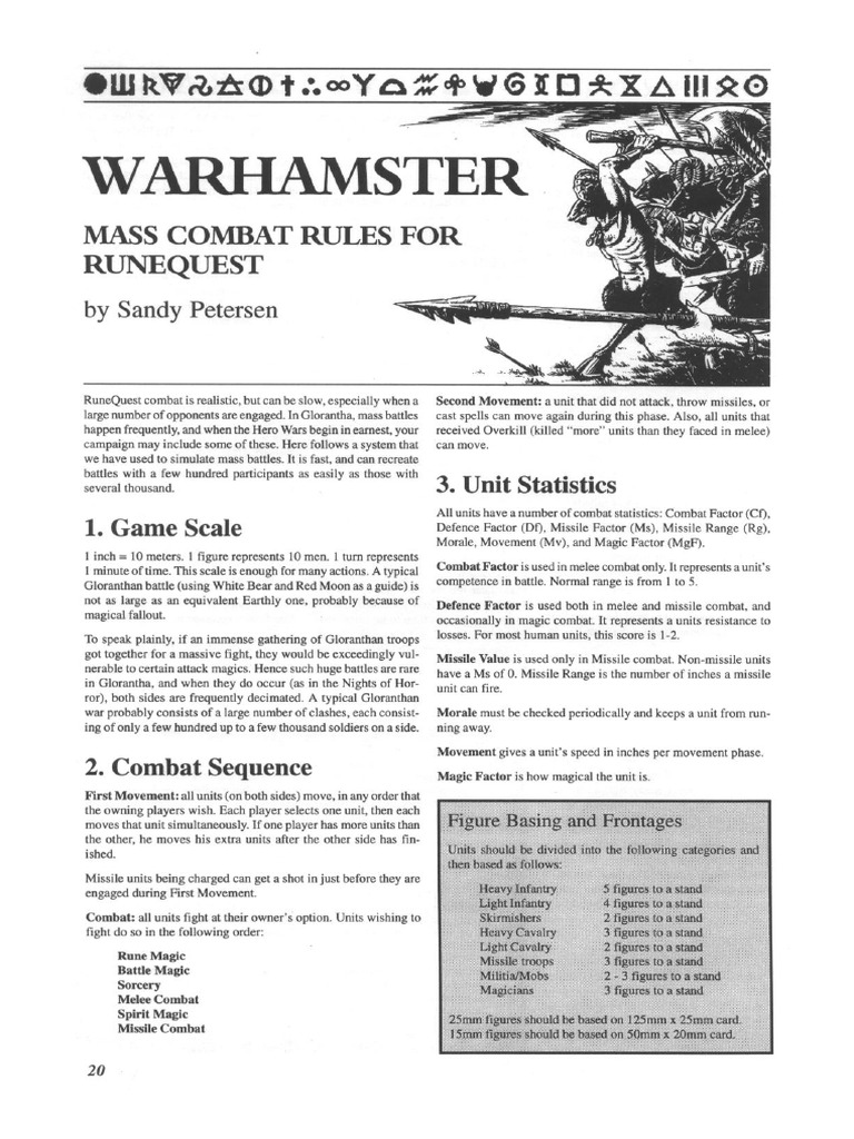 Mass Combat Runequest 2 | PDF
