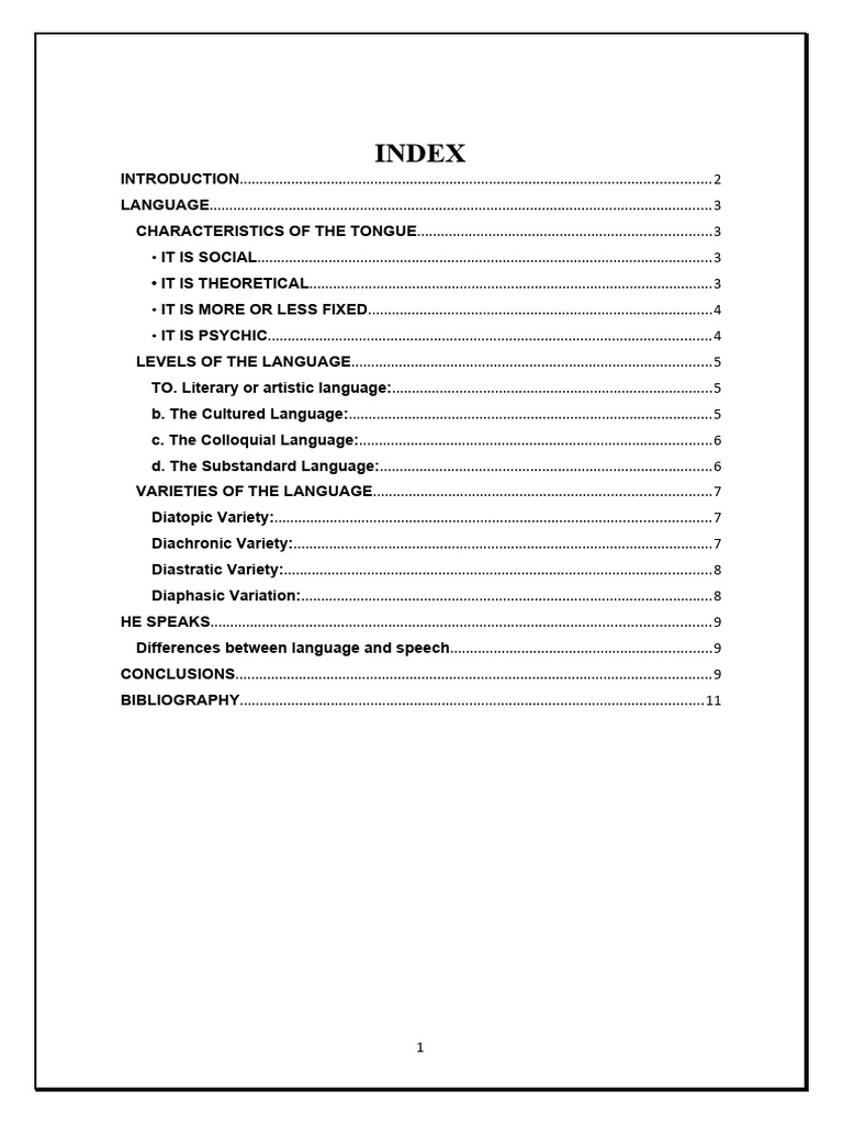 Language and Speech Report | PDF | Linguistics | Speech